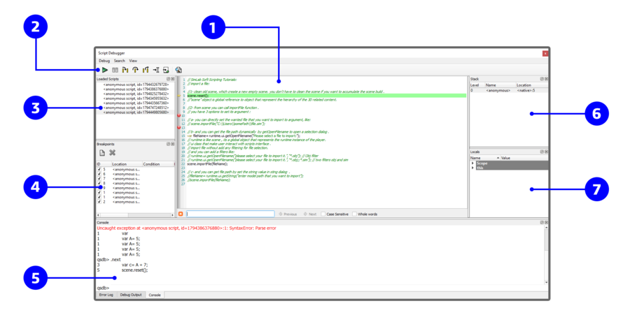 Debugging Java Scripts