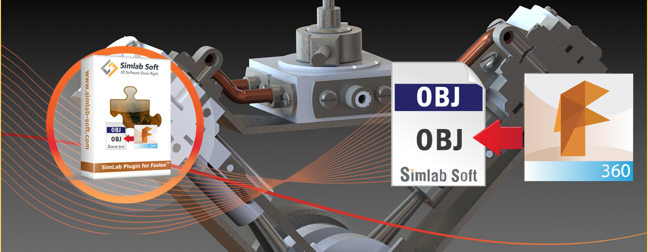 Simlab 3D Plugins - OBJ exporter for Fusion 360 Simlab 3D Plugins - OBJ exporter for Fusion 360