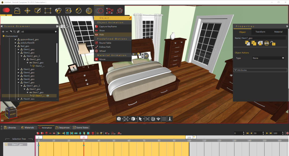 Object Animation Group