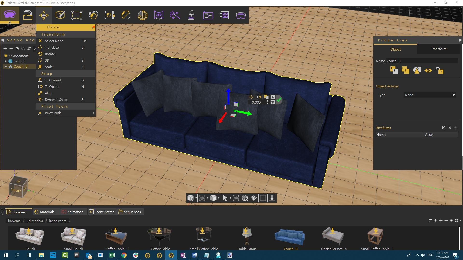 Workbench Menu & Tools