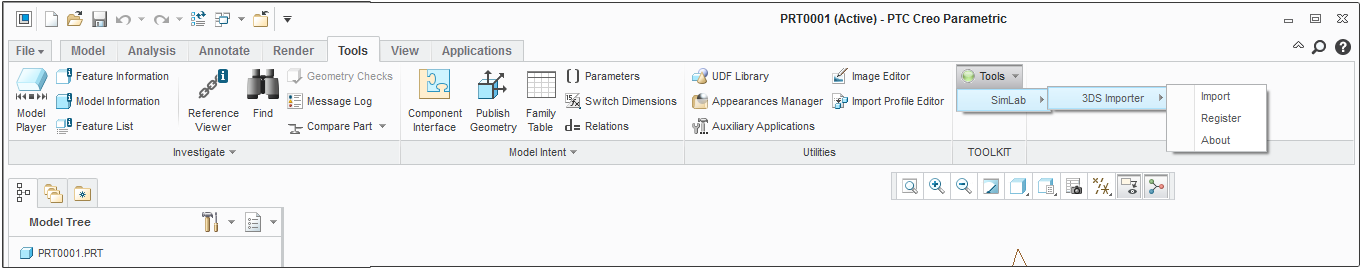 Simlab 3D Plugins - 3ds Max importer for Creo