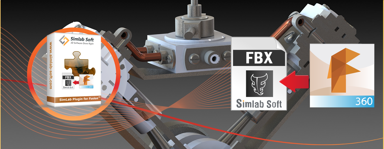 Simlab 3D Plugins - FBX exporter for Fusion 360