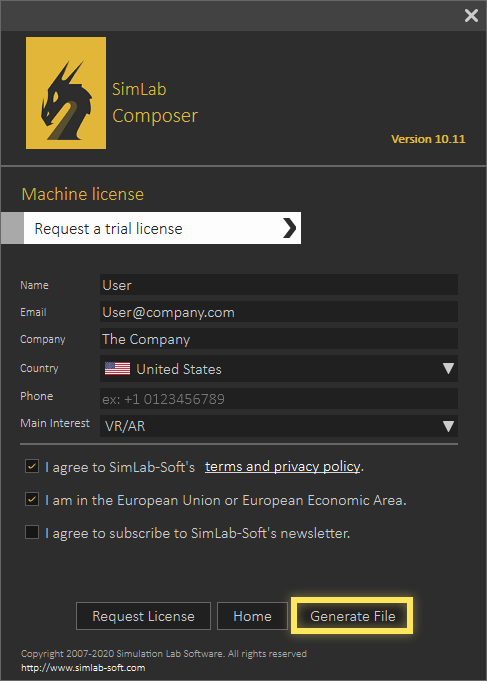 SimLab Soft - SimLab Licensing