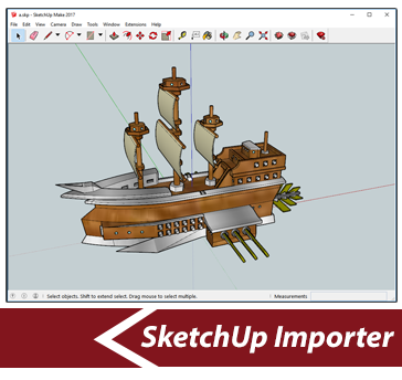 Simlab 3D Plugins - SketchUp importer for Maya