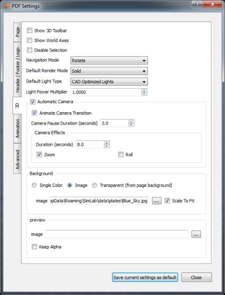 Simlab 3D Plugins - 3D PDF exporter for Modo
