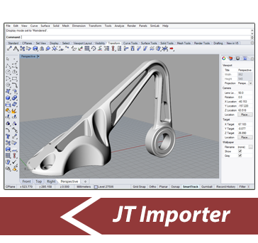 Simlab 3D Plugins - JT Importer for Rhino