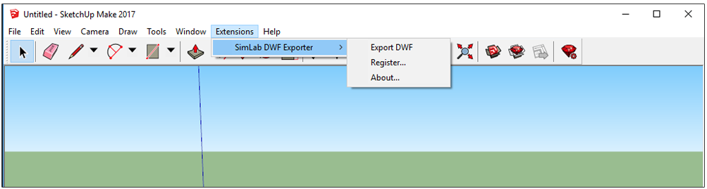 Simlab 3D Plugins - DWF exporter for SketchUp