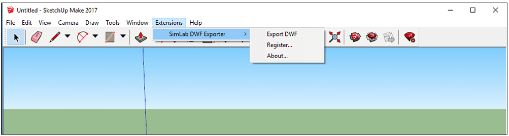 Simlab 3D Plugins - DWF exporter for SketchUp