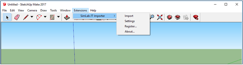 Simlab 3D Plugins - JT importer for SketchUp