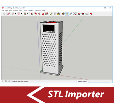 Simlab 3D Plugins - STL importer for SketchUp