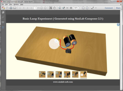Simlab 3D Plugins - 3D PDF from Solid Edge