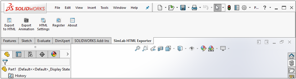Simlab 3D Plugins - Html exporter for SolidWorks