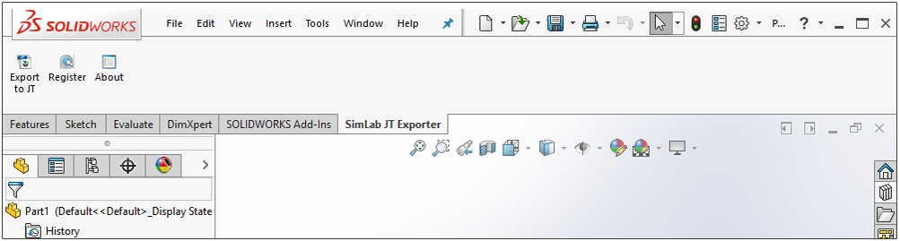 Simlab 3D Plugins - JT exporter for SolidWorks