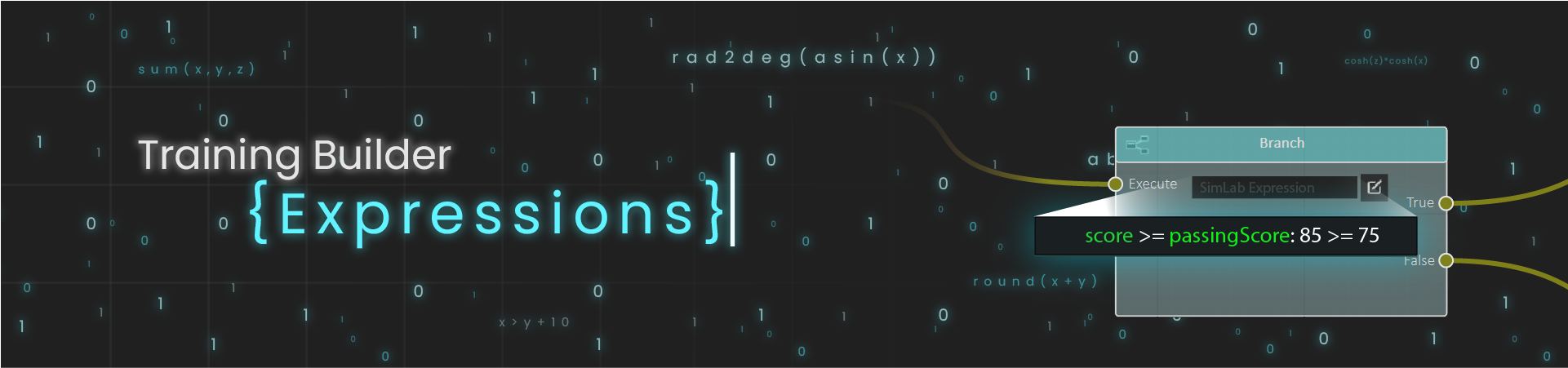 Simlab Composer LUA Expressions