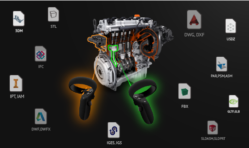 SimLab Soft VR Use Case - How To Make Your Own Mechanical-CAD VR Experiance