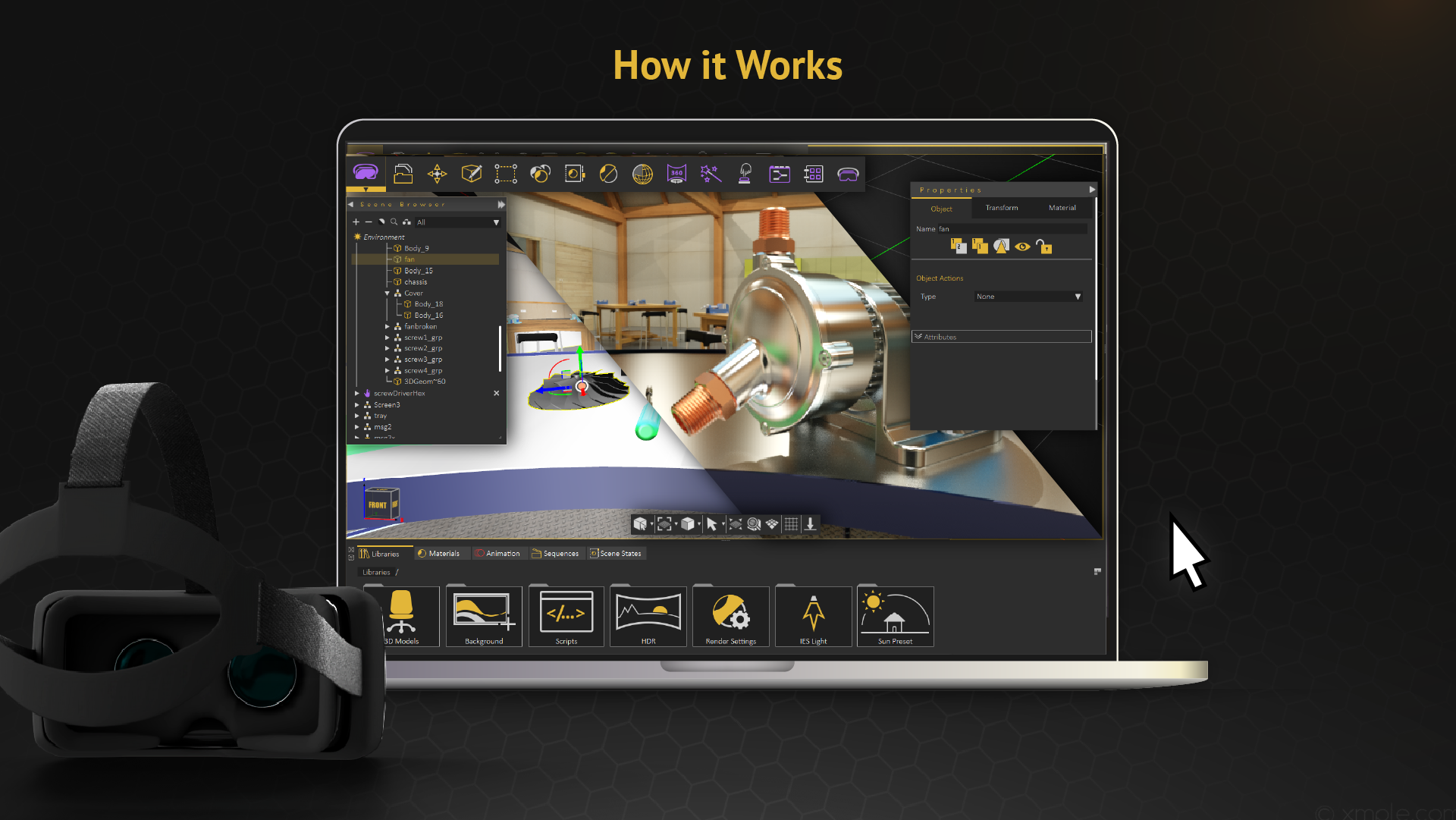 VR Creation and Sharing Software